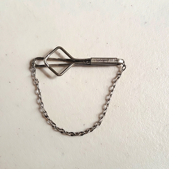 SWANK | Accessories | Vintage Swank Tie Bar W Chain | Poshmark